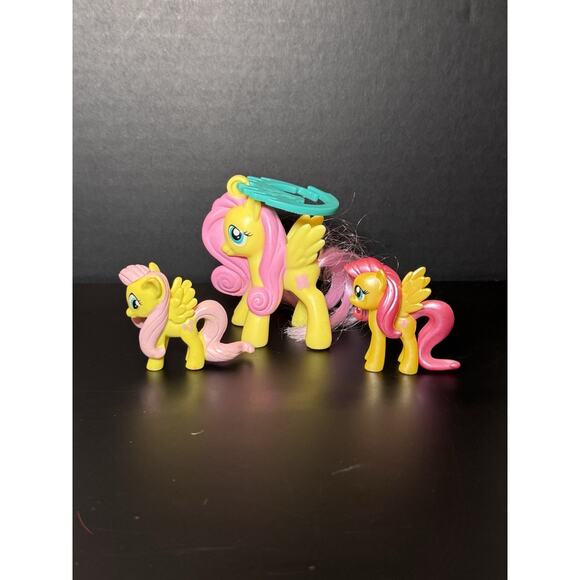 Hasbro | Toys | My Little Pony Fluttershy Mini Figures And Pony With ...